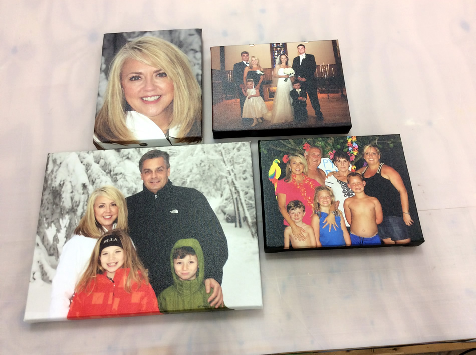 How we make a Custom Canvas Wrap