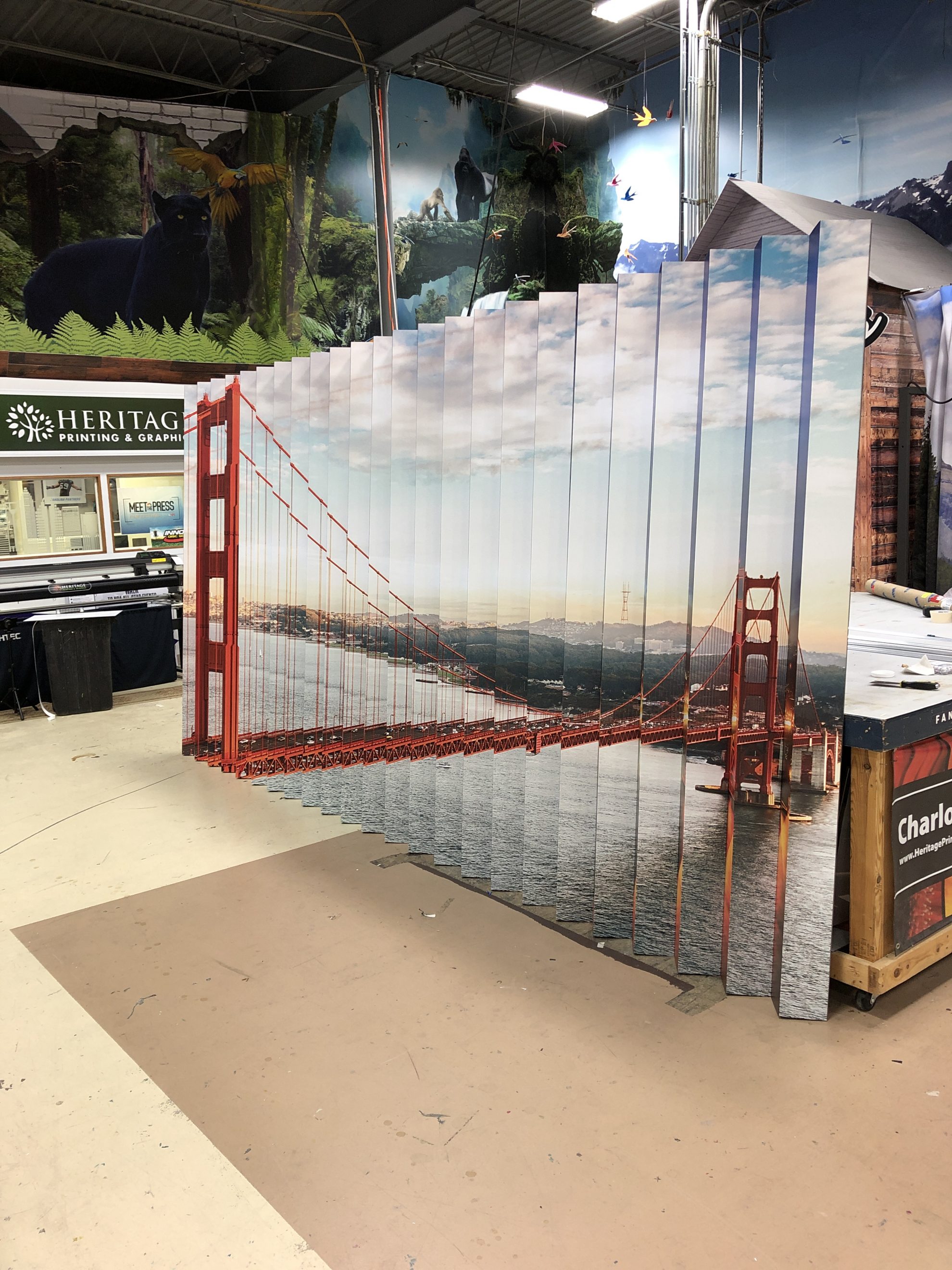 What Is a Lenticular Wall Display? - Charlotte, NC Sign Shop