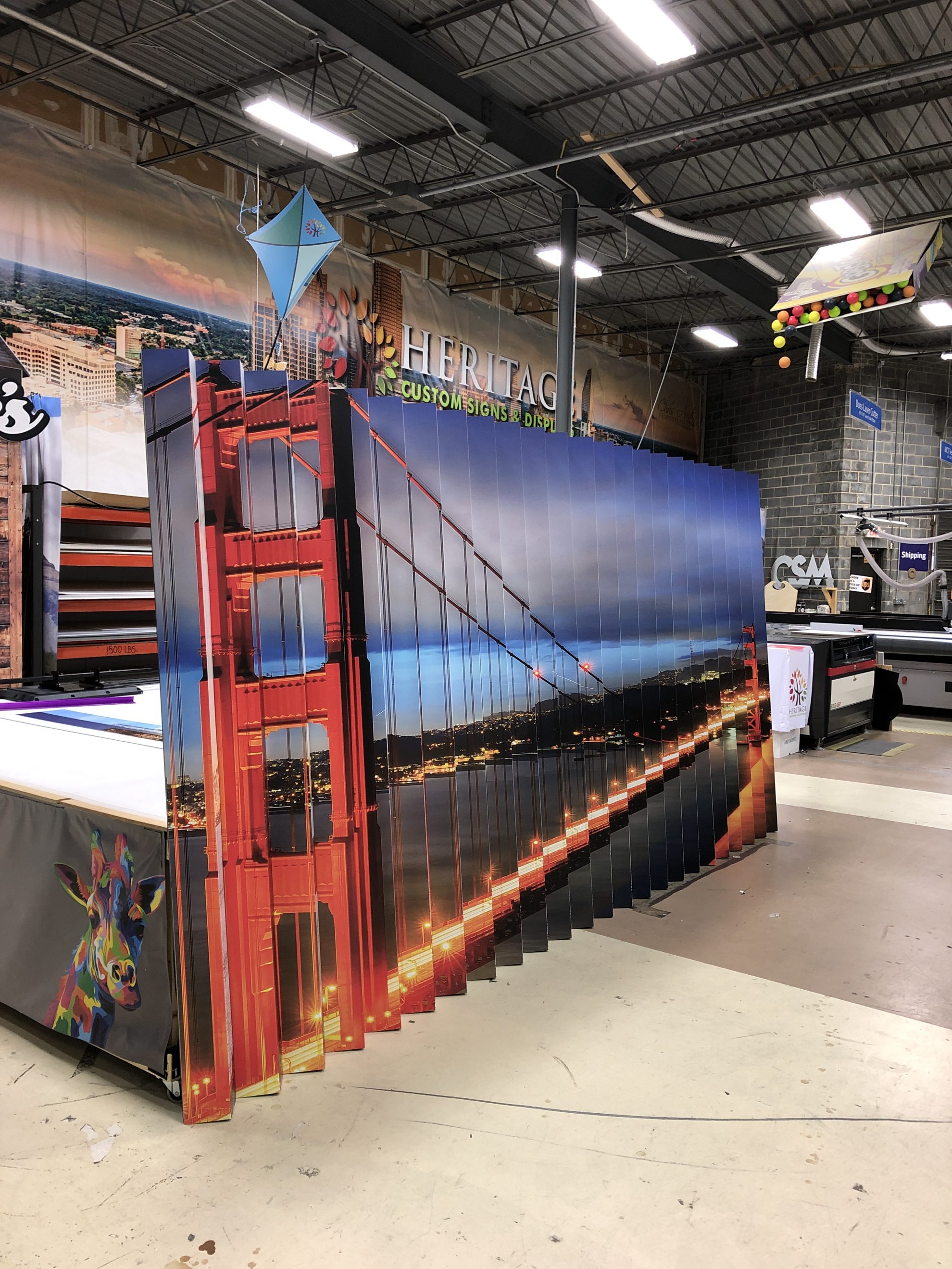 What is a Lenticular Wall Display?
